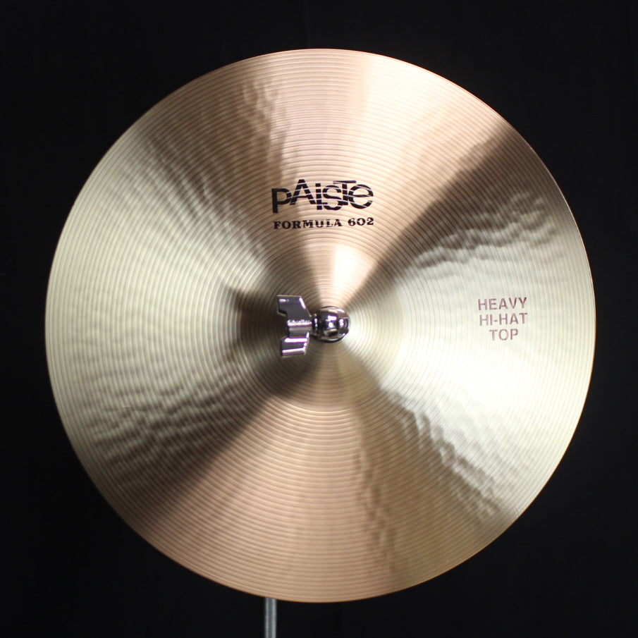 Paiste 15" Formula 602 Classic Heavy Hi Hats - 1234g/1371g – The Drum Shop