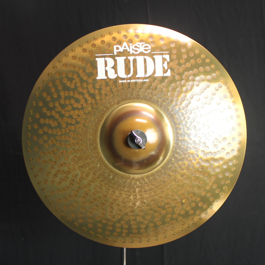 Paiste 18" Rude Wild Crash - 1584g – The Drum Shop