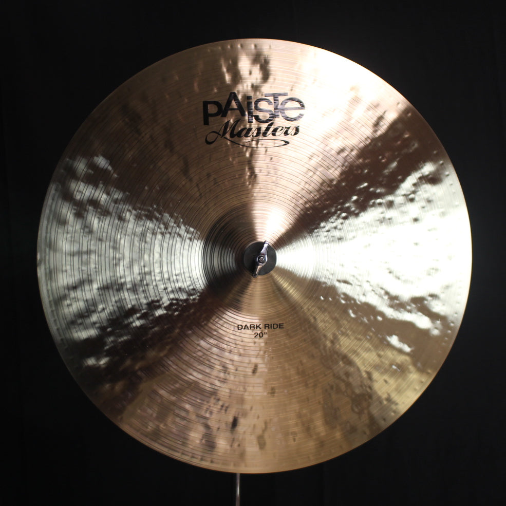 Paiste 20" Masters Dark Ride - 1985g – The Drum Shop