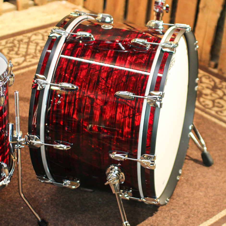 Gretsch Brooklyn Ruby Red Pearl Drum Set - 14x24,8x12,14x14,14x16 - SO ...